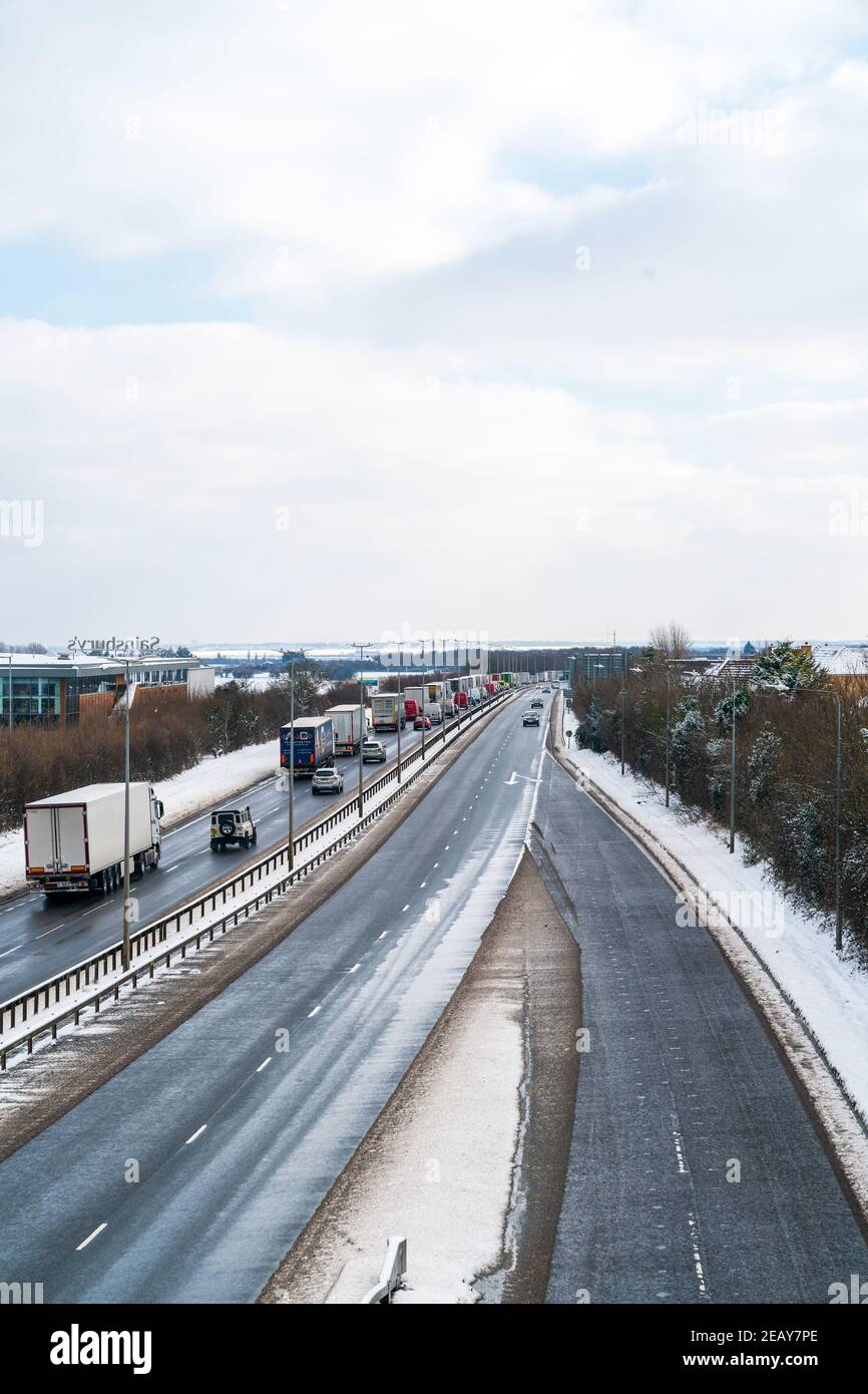Thanet snow hi-res stock photography and images - Alamy