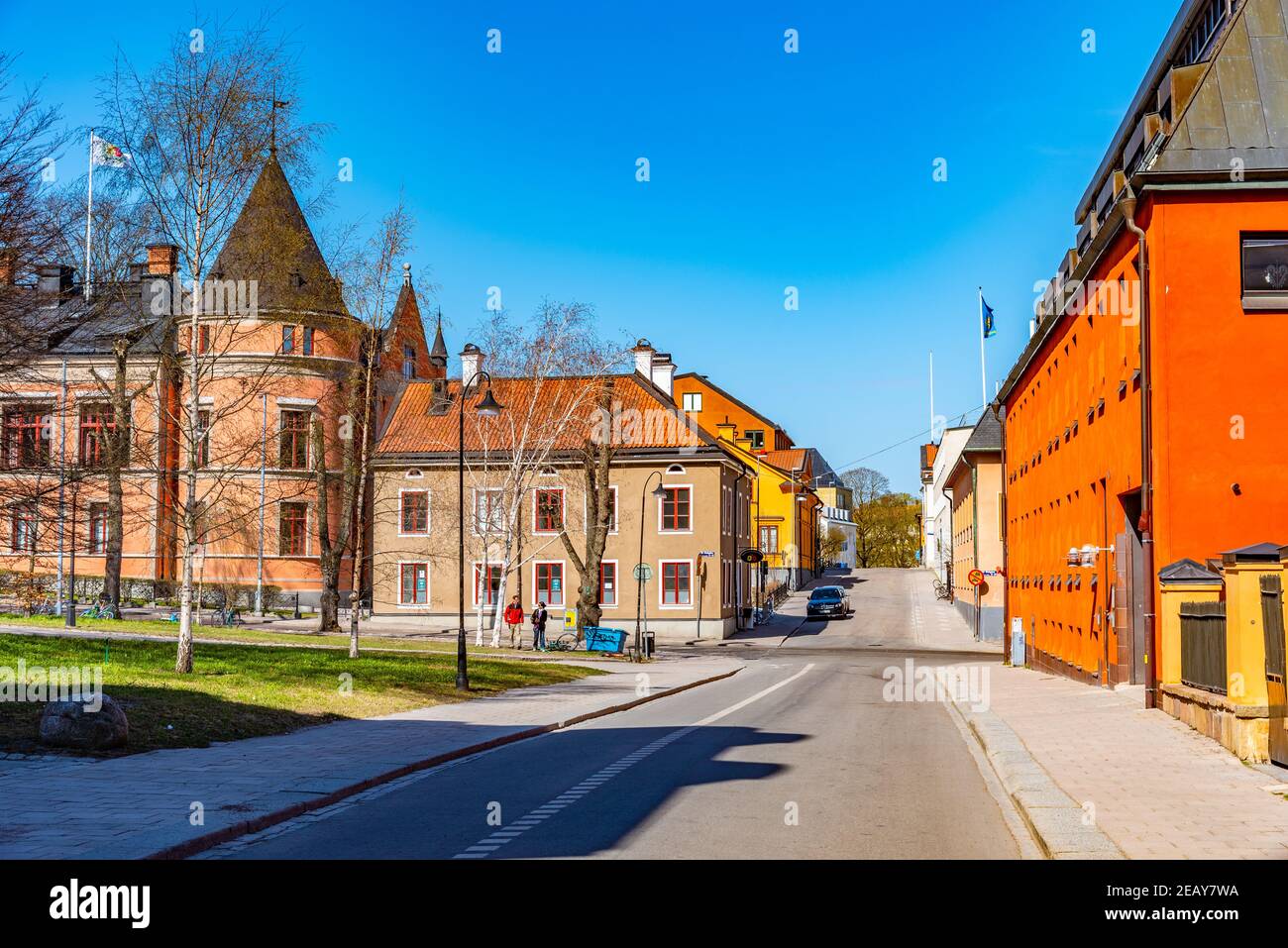 Beautiful view uppsala city center hi-res stock photography and images ...