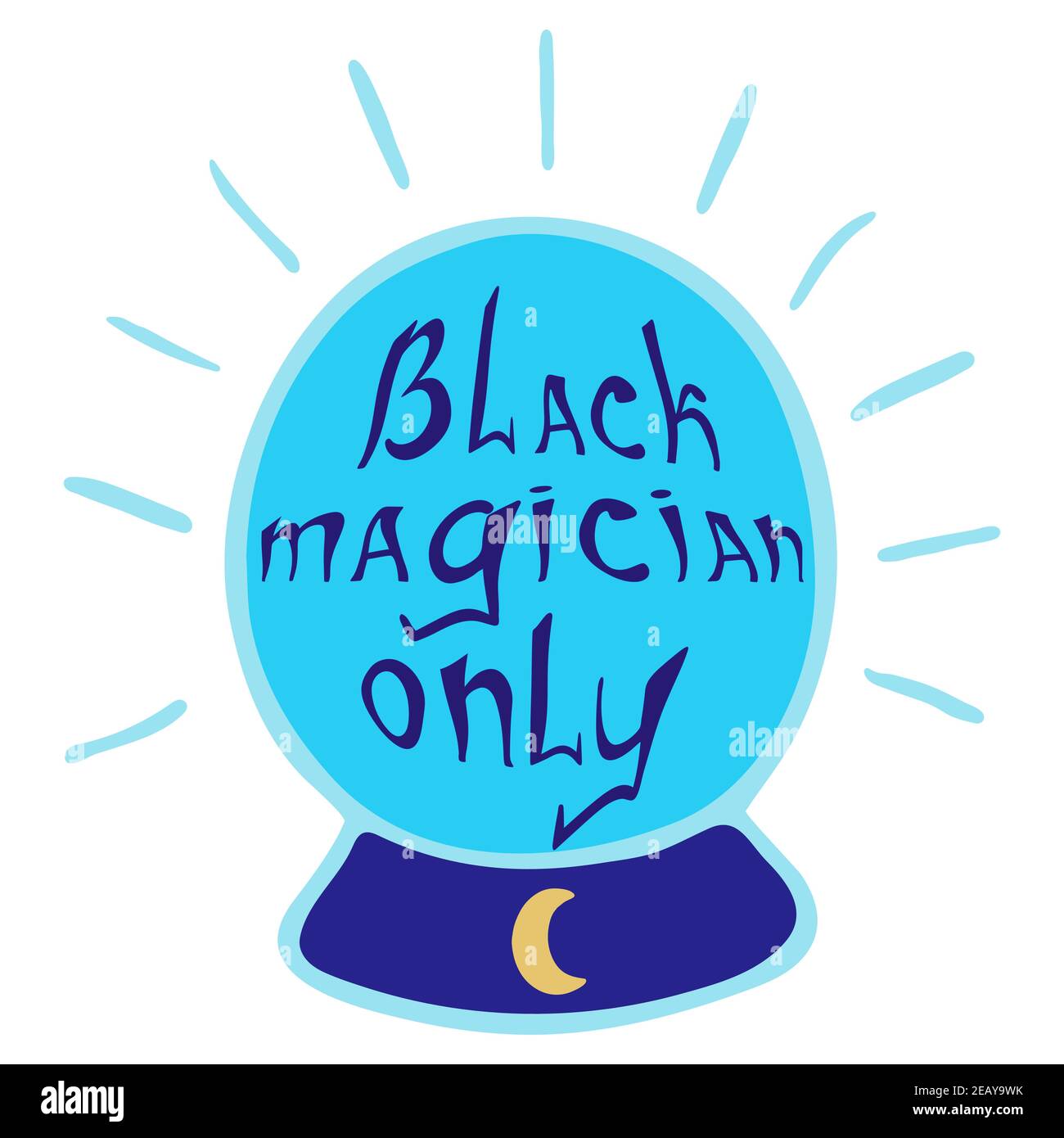 Witchcraft magical symbol crystal Cut Out Stock Images & Pictures - Alamy