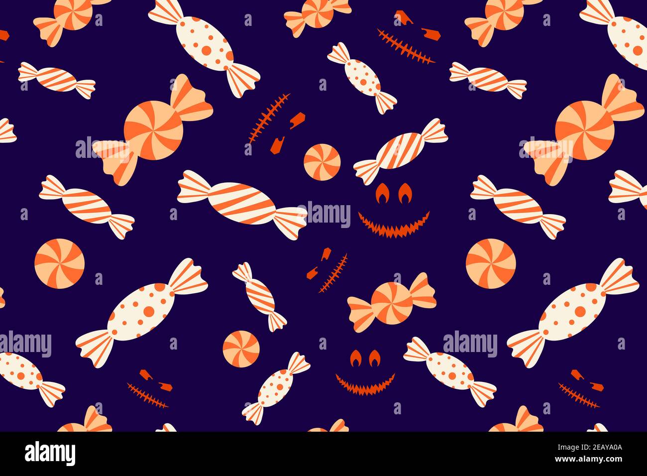 Candy halloween seamless pattern Stock Vector Image & Art - Alamy