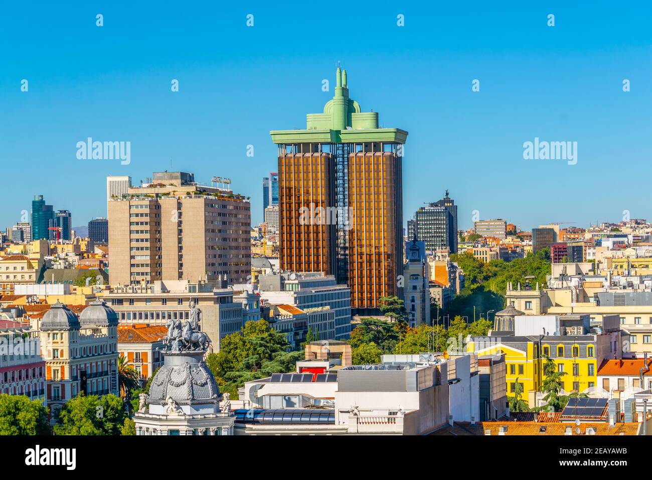 Paseo de recoletos hi-res stock photography and images - Alamy