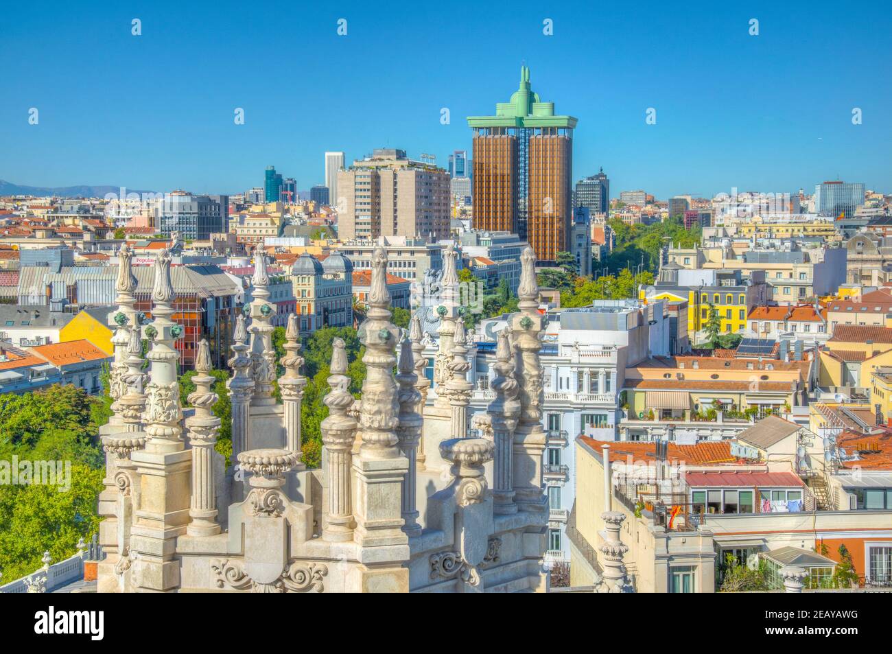 Paseo de recoletos hi-res stock photography and images - Alamy