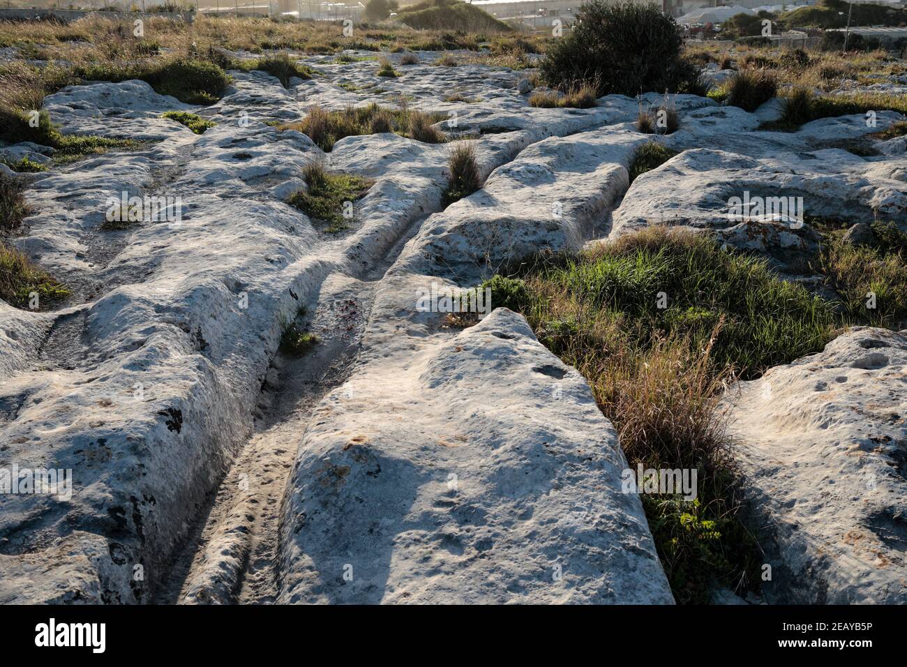 Cart ruts mediterranean hi-res stock photography and images - Alamy