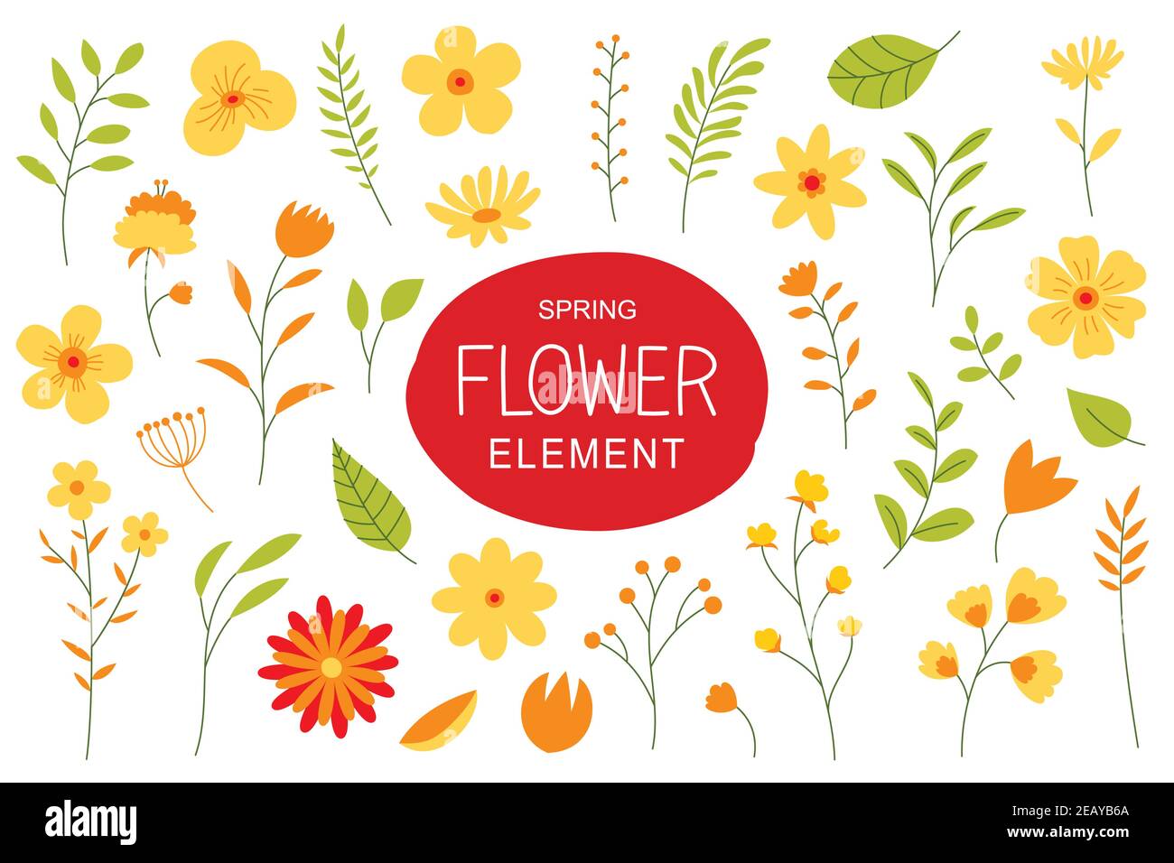 Romantic spring bouquet in Stock Vector Images - Alamy