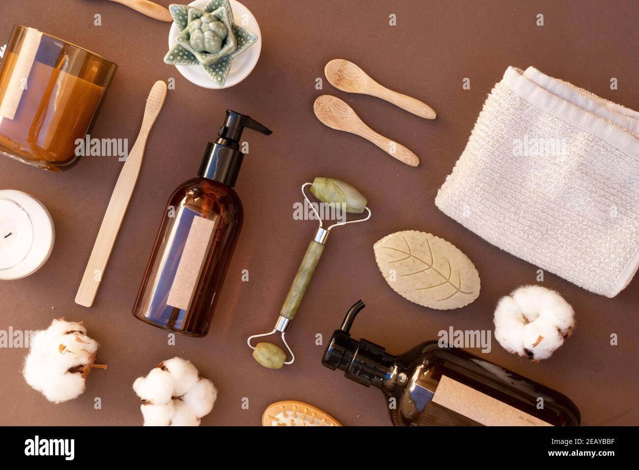 Natural cosmetics set Stock Photo - Alamy