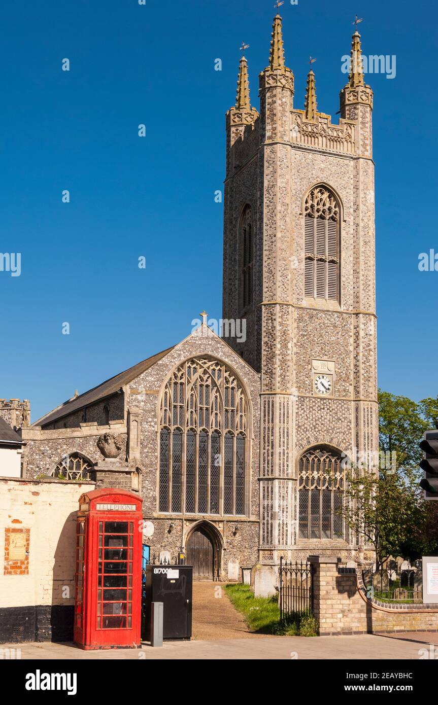 St marys church east anglia hi-res stock photography and images - Alamy