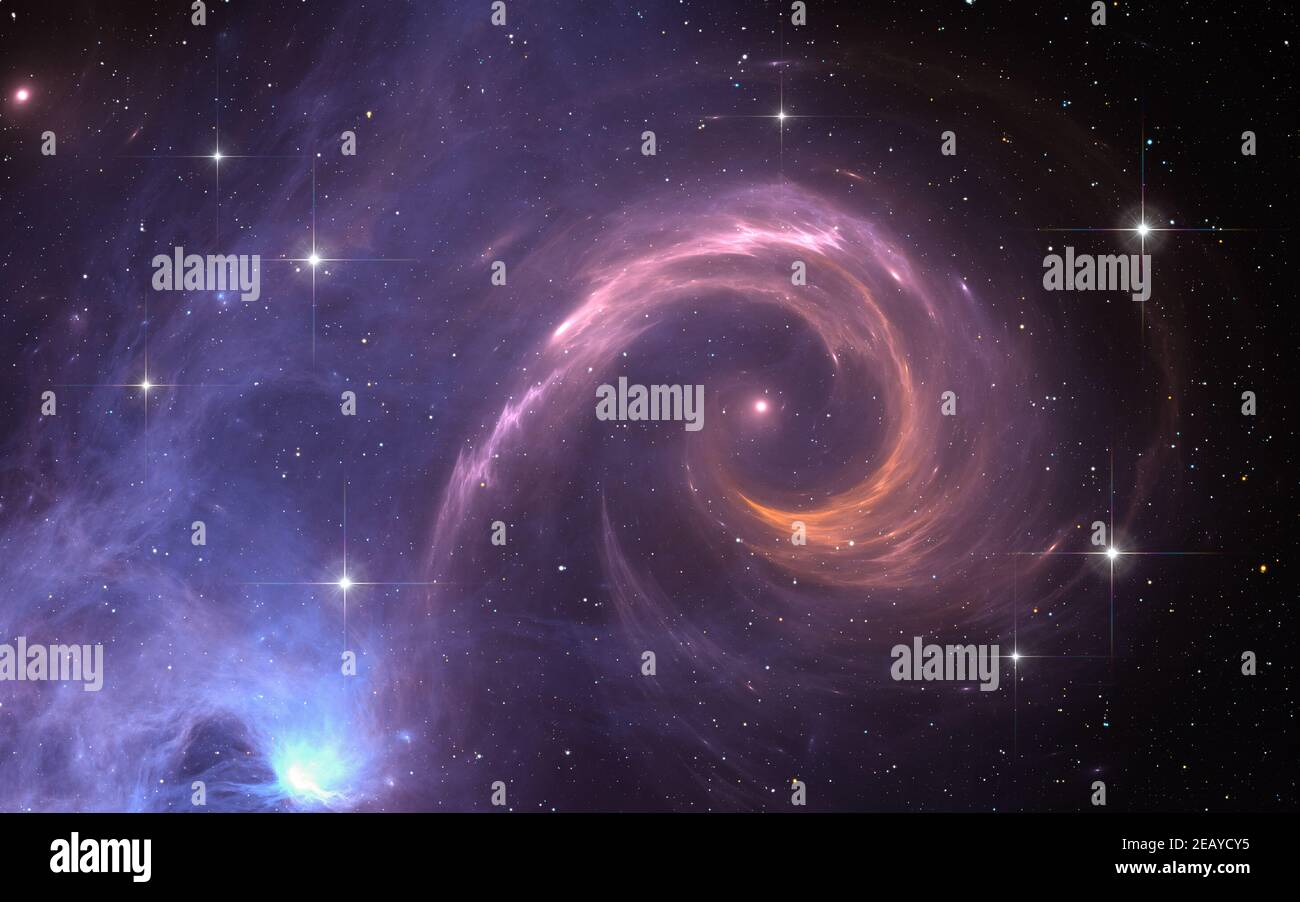 Space maelstrom. For use with projects on science, research, and ...