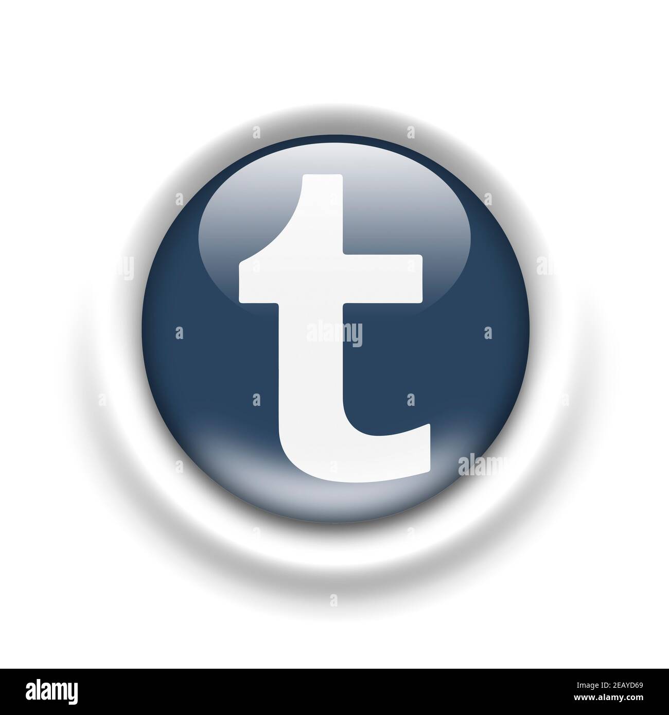 Tumblr logo hi-res stock photography and images - Alamy