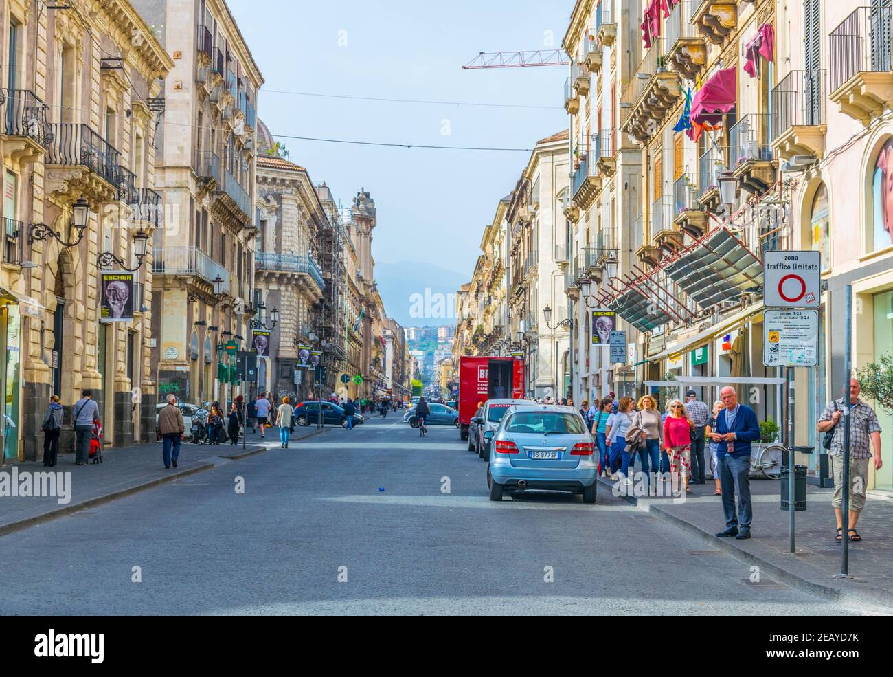 Historic etnea catania sicily italy hi-res stock photography and images ...