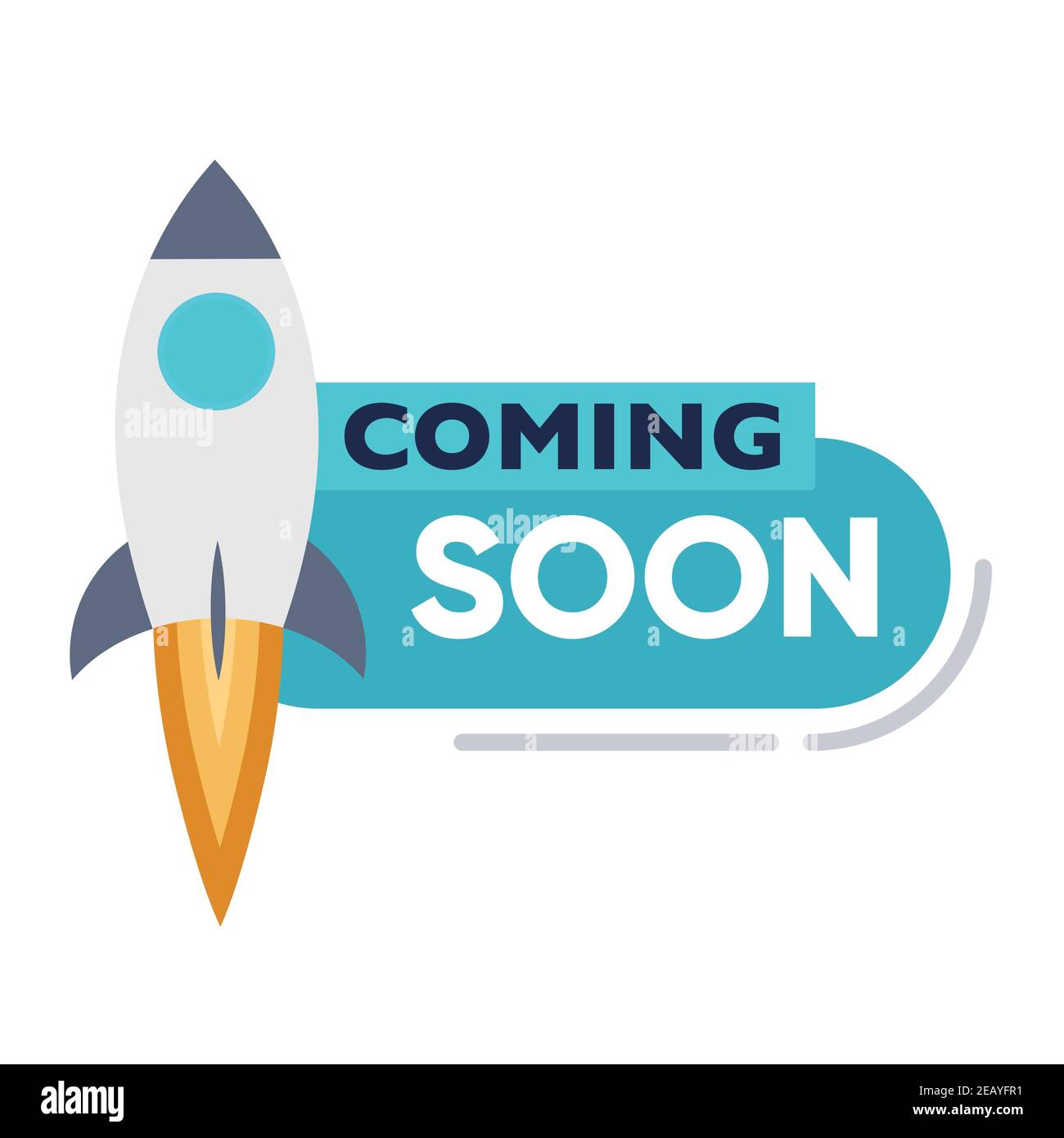 Coming Soon Page Design for modern Website Stock Vector Image & Art - Alamy