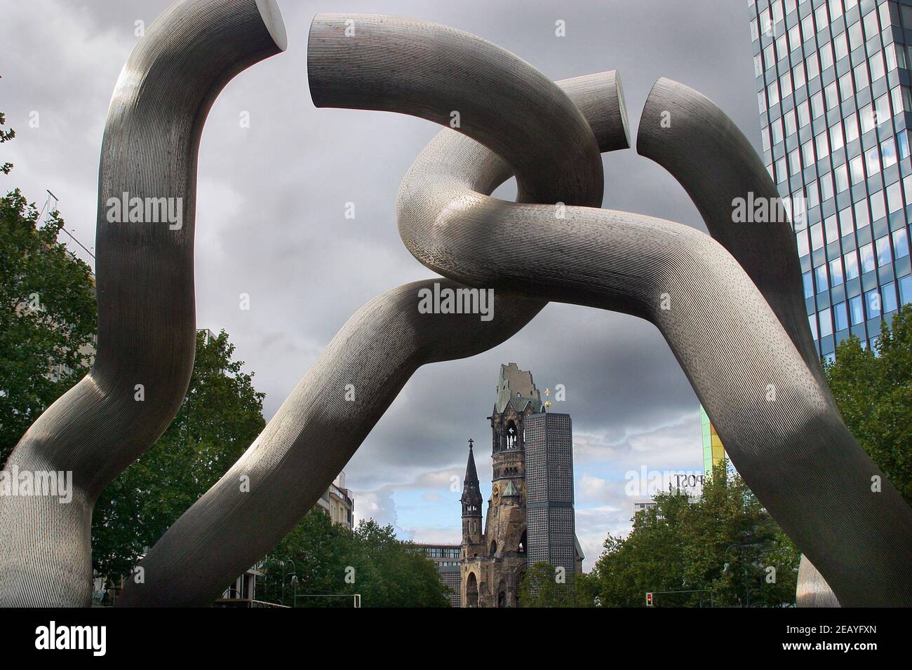 Berlin monument commemorating unification of the city with the Kaiser ...