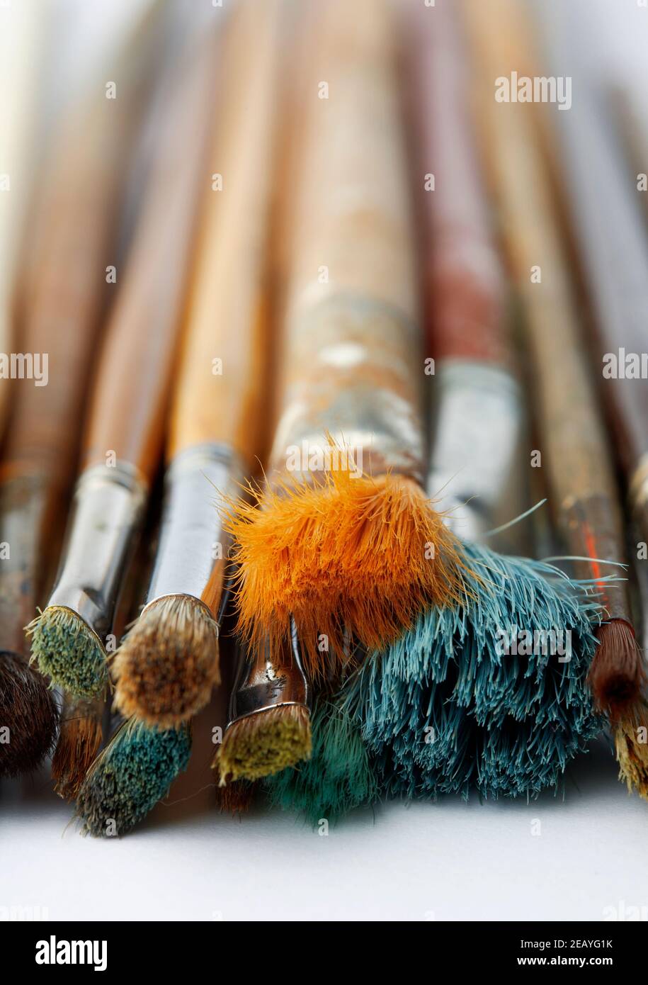 Picture old used paint hi-res stock photography and images - Alamy