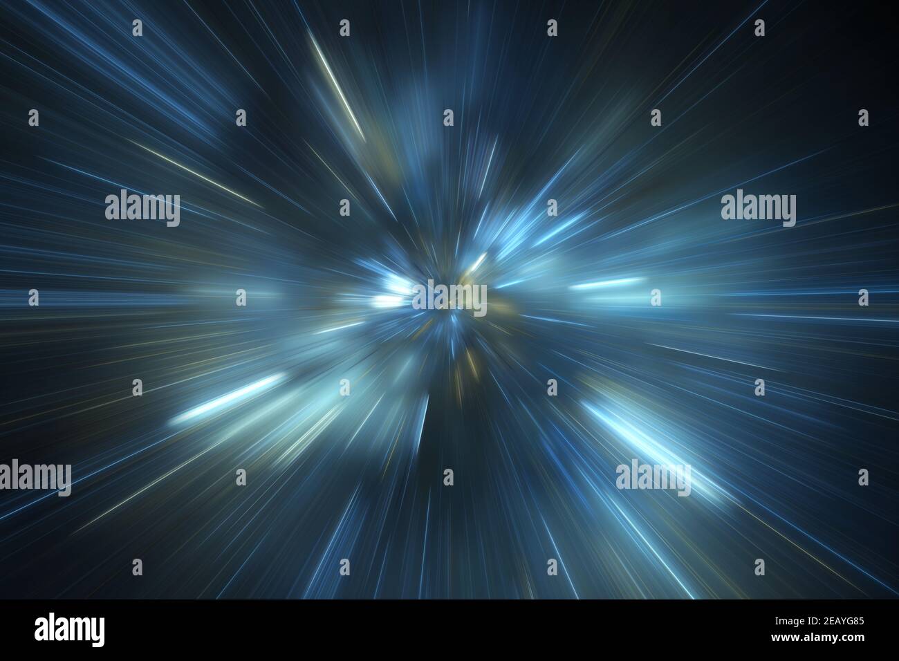 High-energy particles explosion. 3D illustration Stock Photo - Alamy