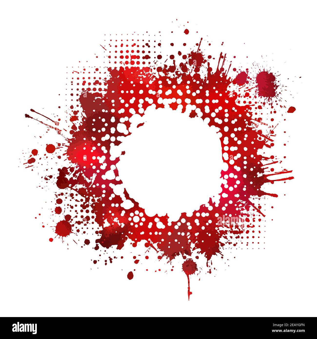 Bloody frame Cut Out Stock Images & Pictures - Alamy