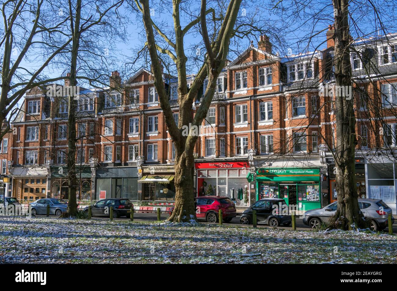 Hampstead high street hi-res stock photography and images - Alamy