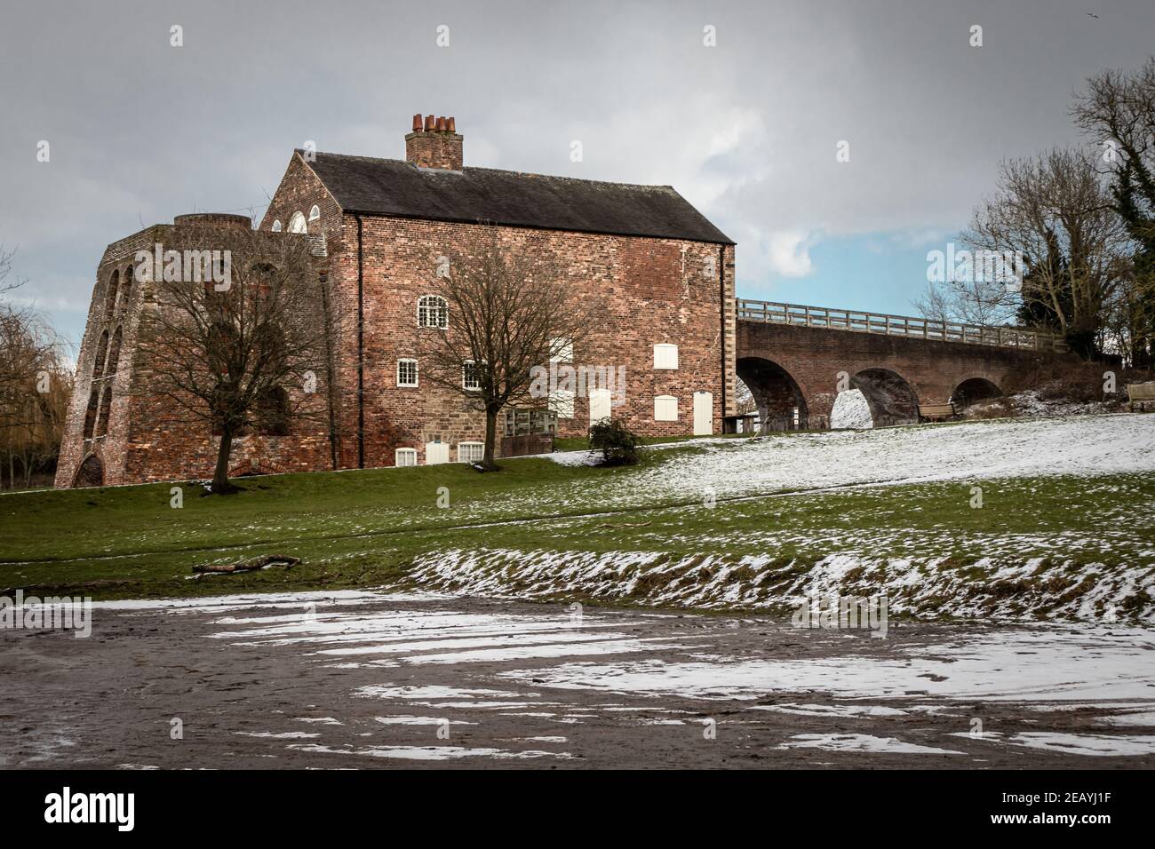 Conkers and Moira Furnace Museum and Ashby Canal in Winter plus ...