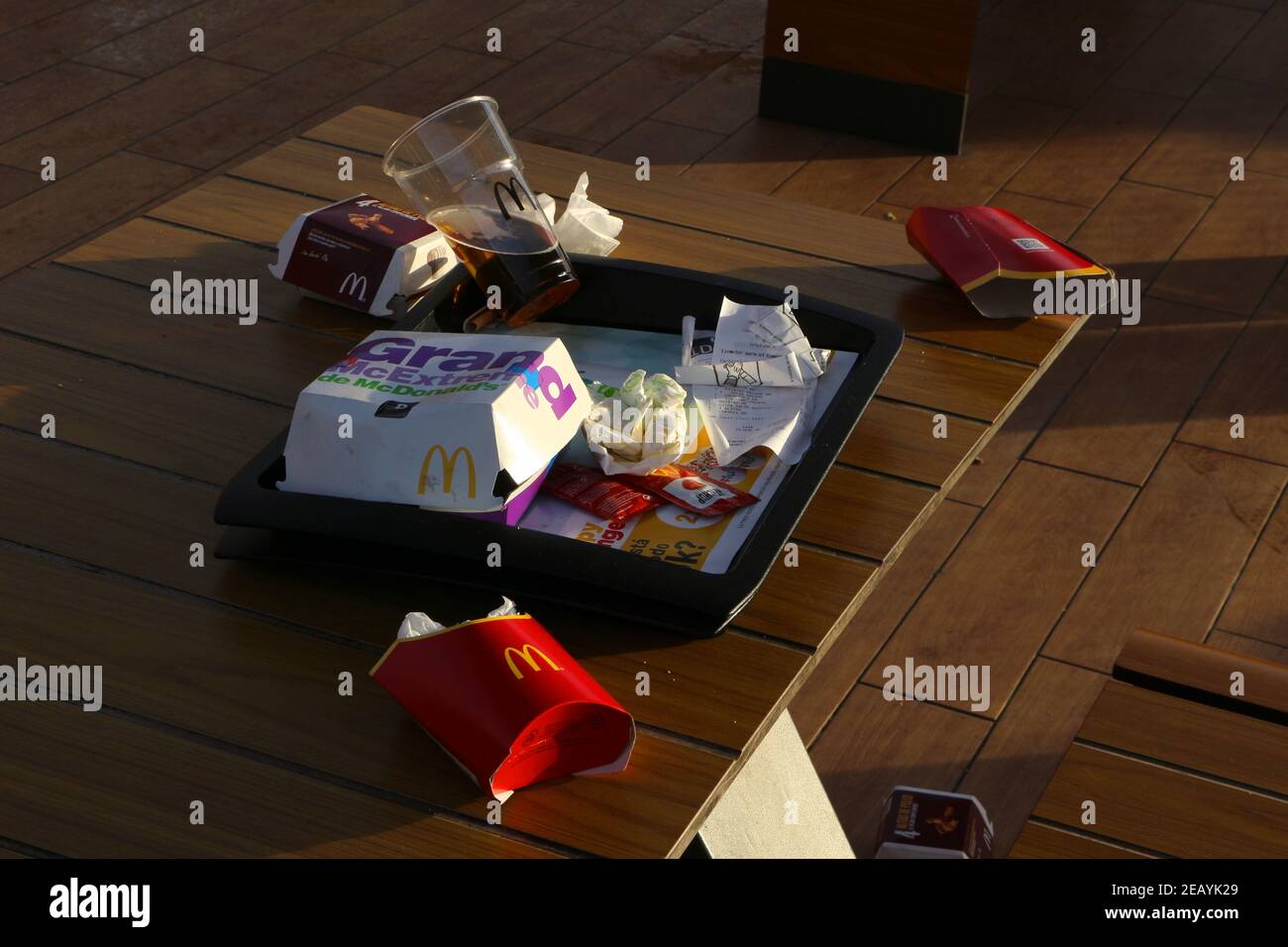 Mcdonalds Rubbish High Resolution Stock Photography and Images - Alamy