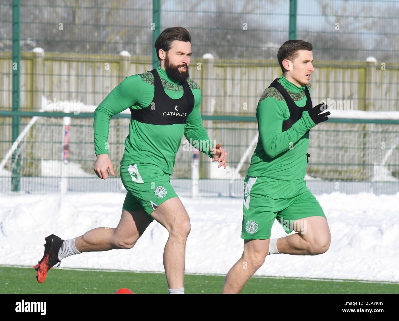 Hibernian l r darren mcgregor hi-res stock photography and images - Alamy
