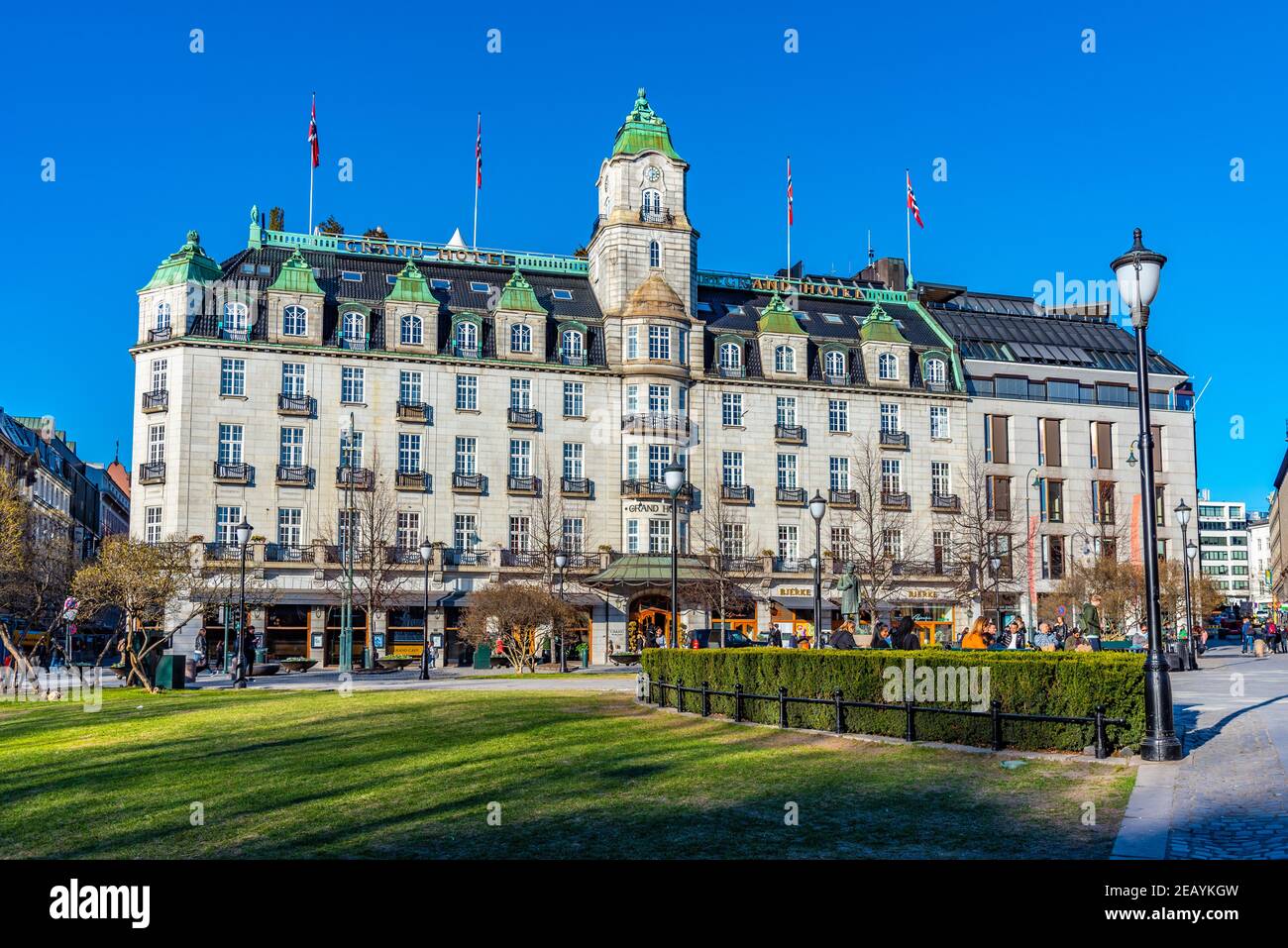 Oslo norway grand architecture hi-res stock photography and images - Alamy