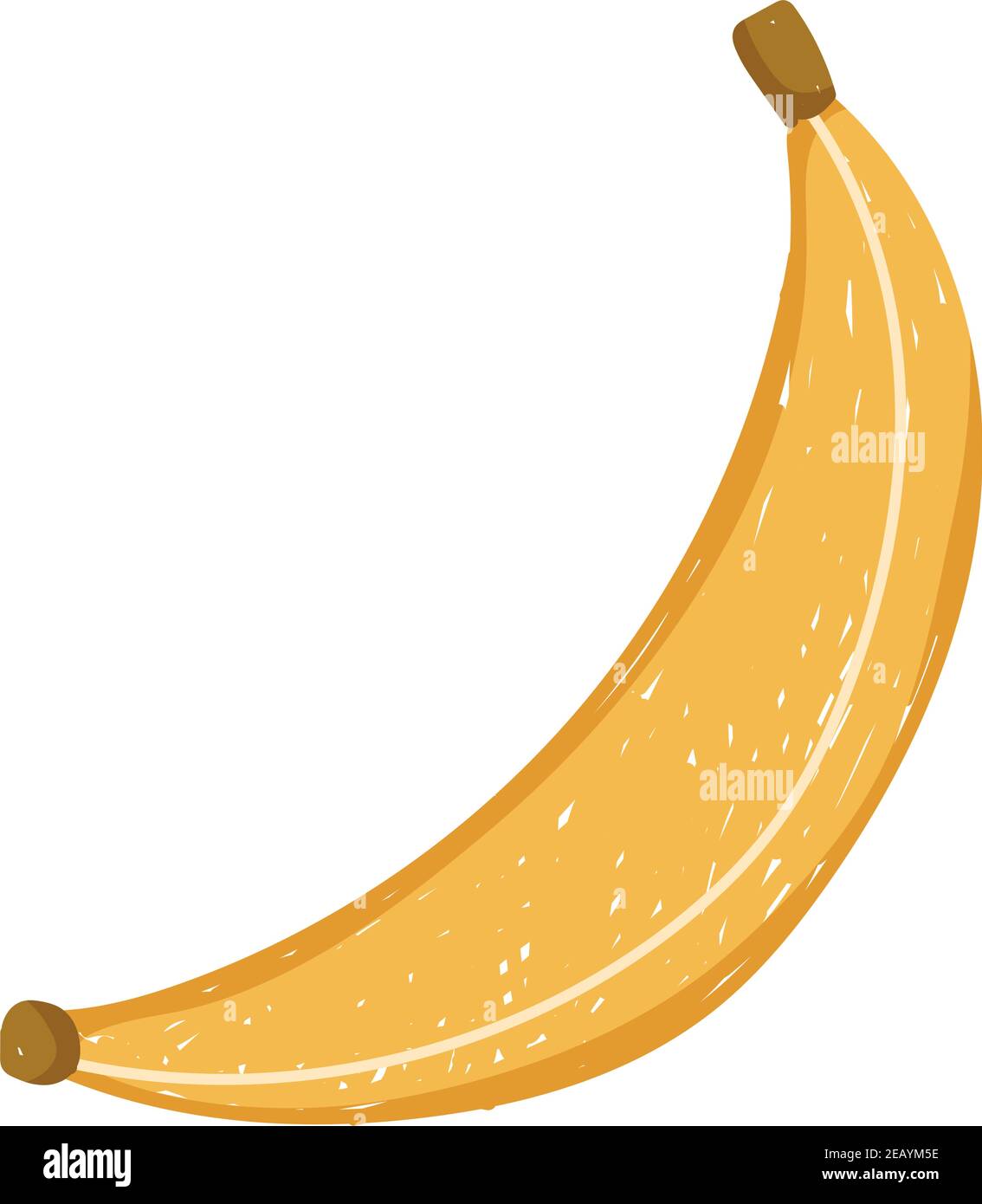 healthy food banana fruit fresh flat icon style vector illustration ...