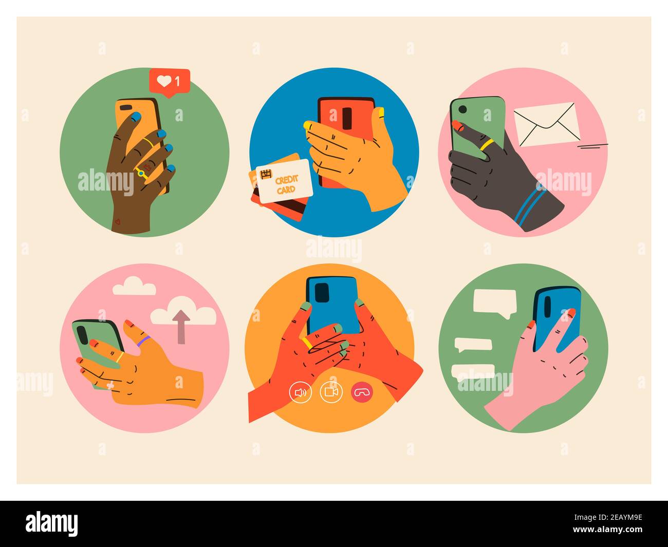 Communications technology text Stock Vector Images - Alamy