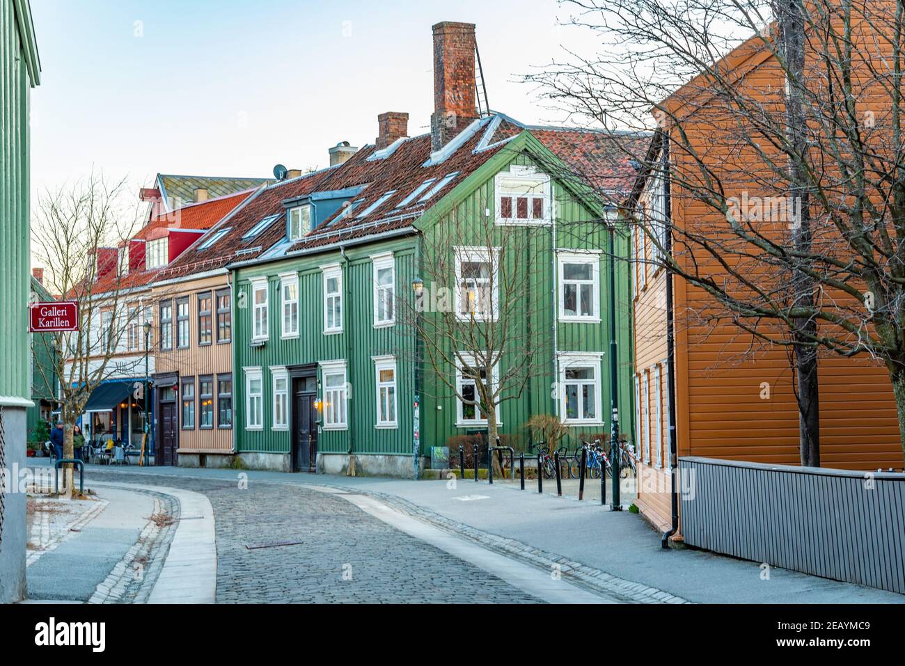 Old narrow timber wharf hi-res stock photography and images - Alamy