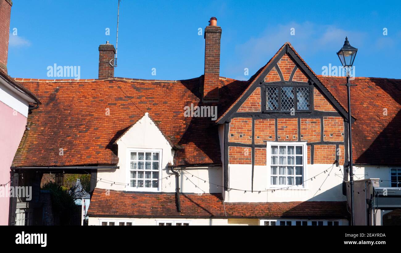 Tudor half timbered style house hi-res stock photography and images - Alamy