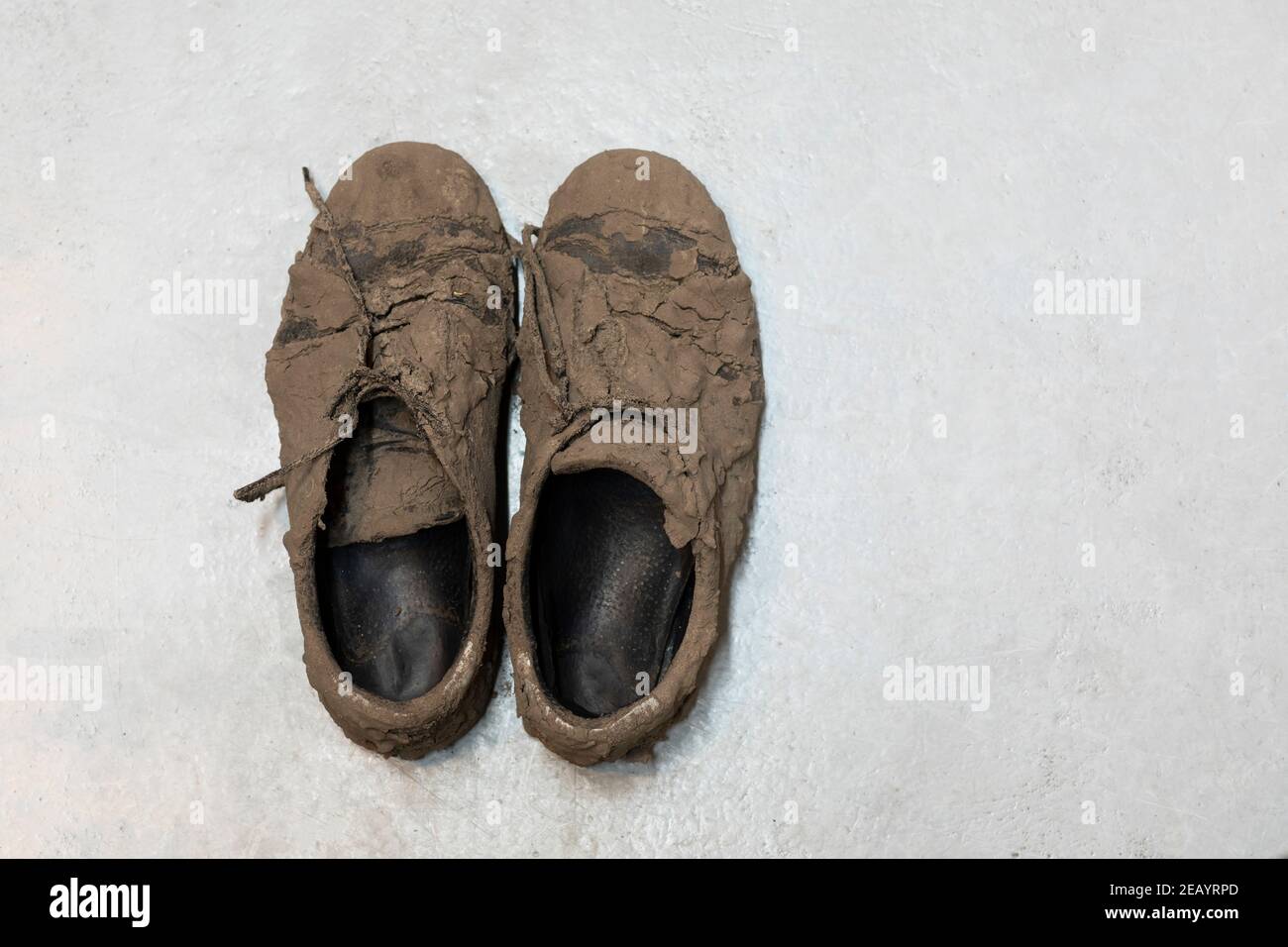 Messy shoes hi-res stock photography and images - Alamy