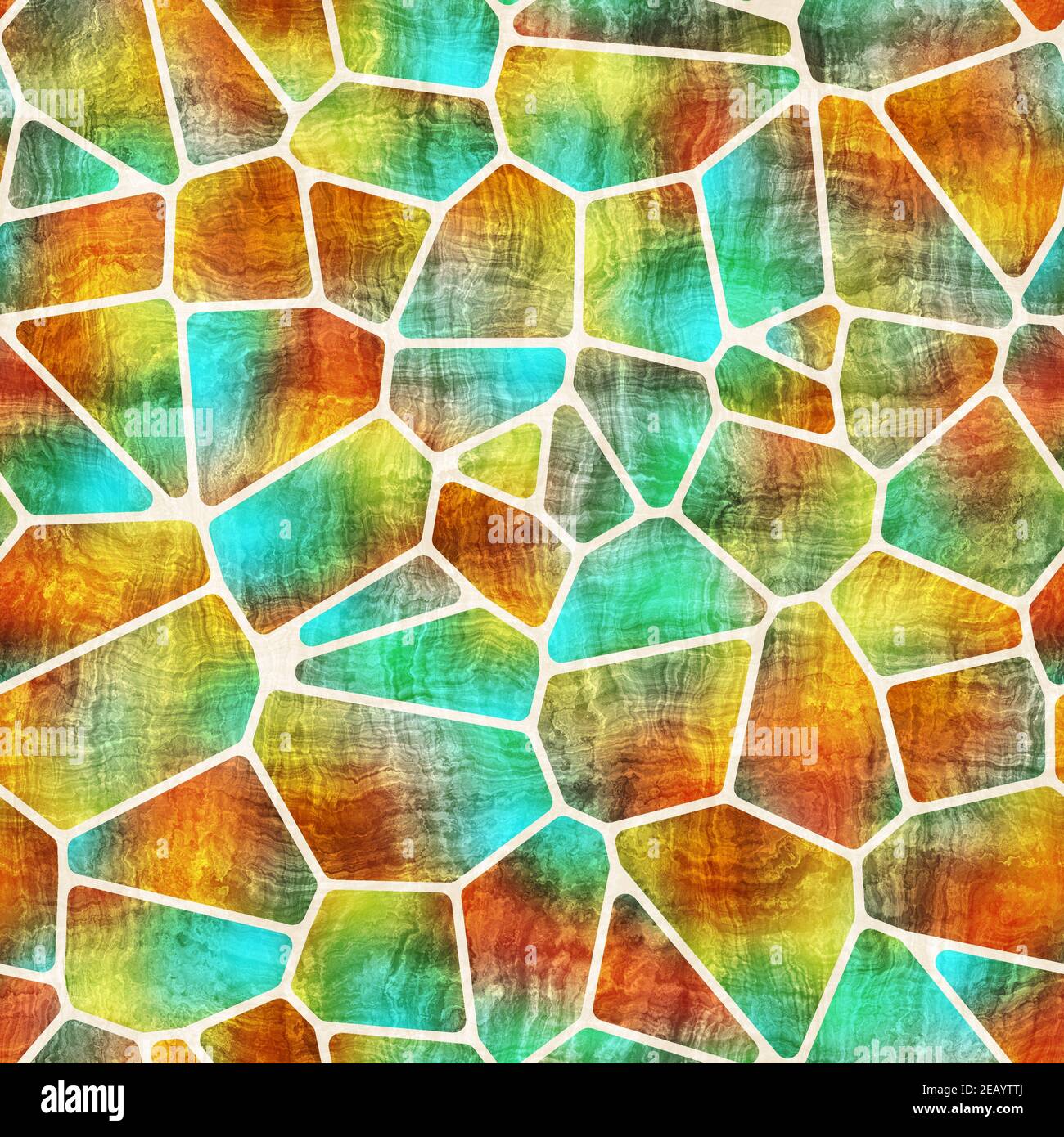 Seamless geo tile shape collage surface pattern Stock Photo - Alamy