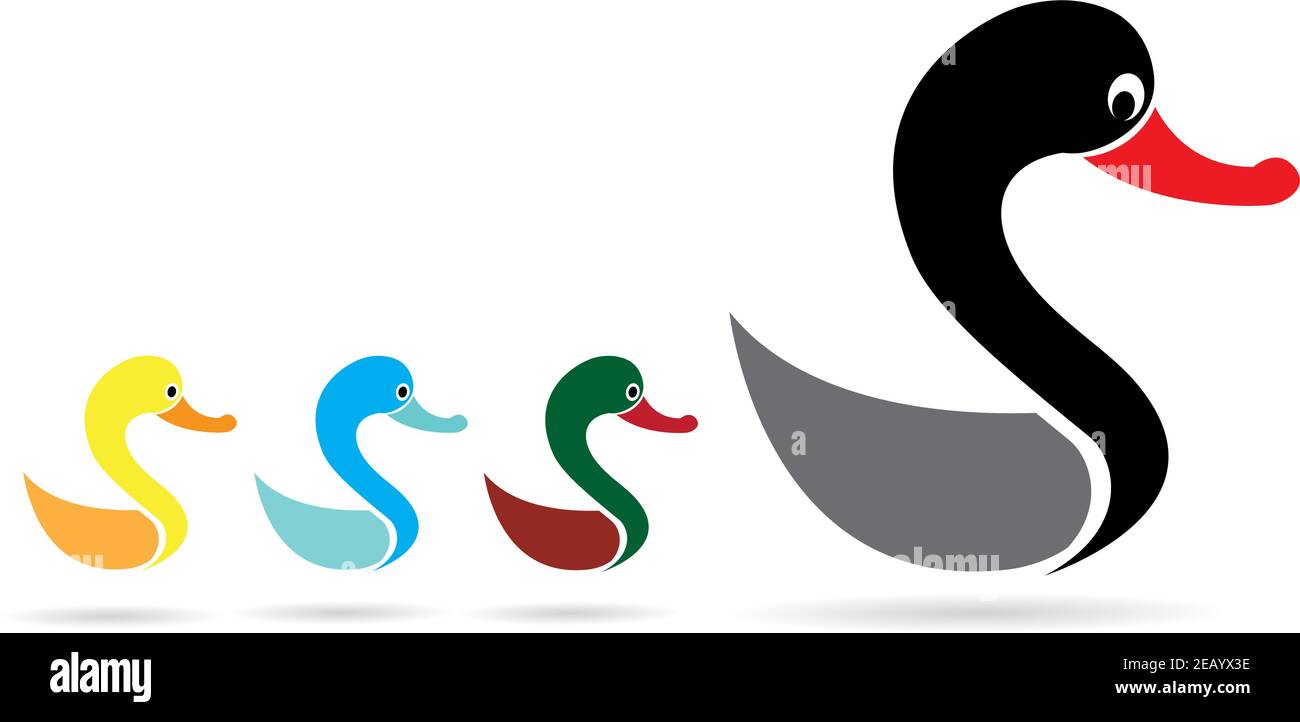 Two animals side view Stock Vector Images - Alamy