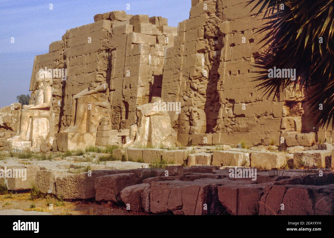 Karnak temple complex in Upper Nile, Egypt, about 2km from Luxor ...