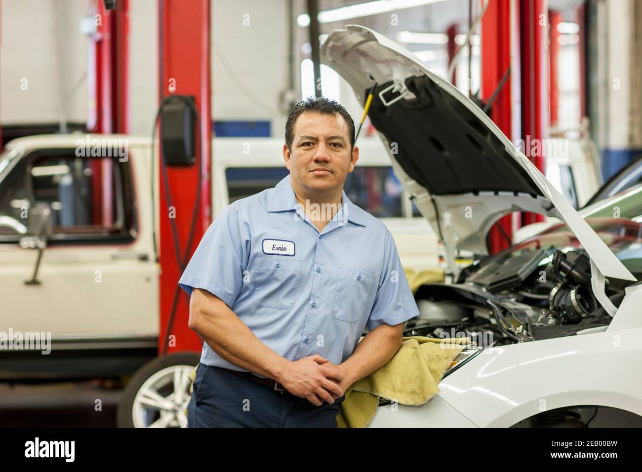 Proud mechanic hi-res stock photography and images - Alamy