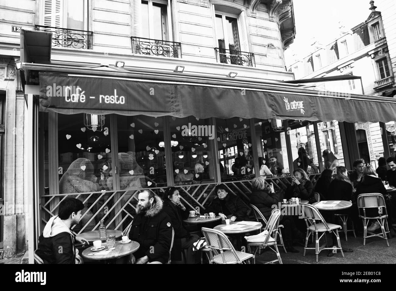 Inside historic cafe Black and White Stock Photos & Images - Alamy