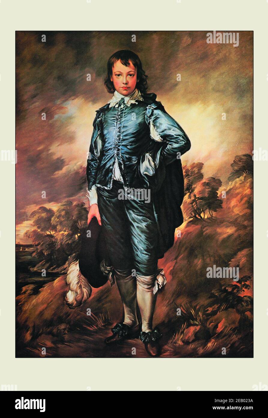 Blue Boy 1770 Stock Photo - Alamy
