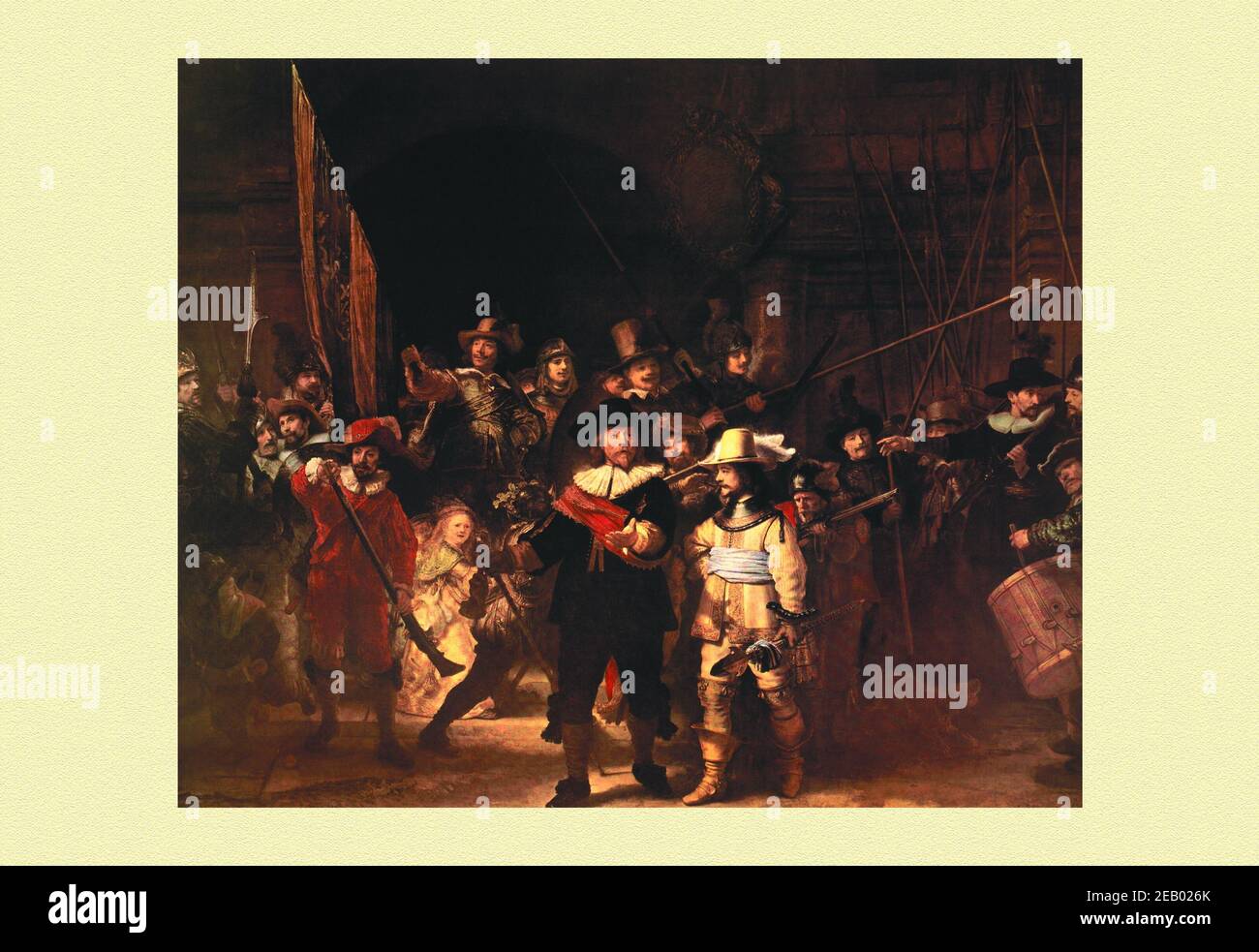 Night Watch 1642 Stock Photo - Alamy