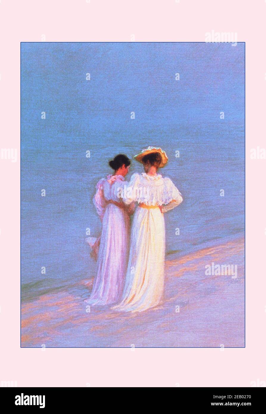 Promenade a Skagen Stock Photo - Alamy
