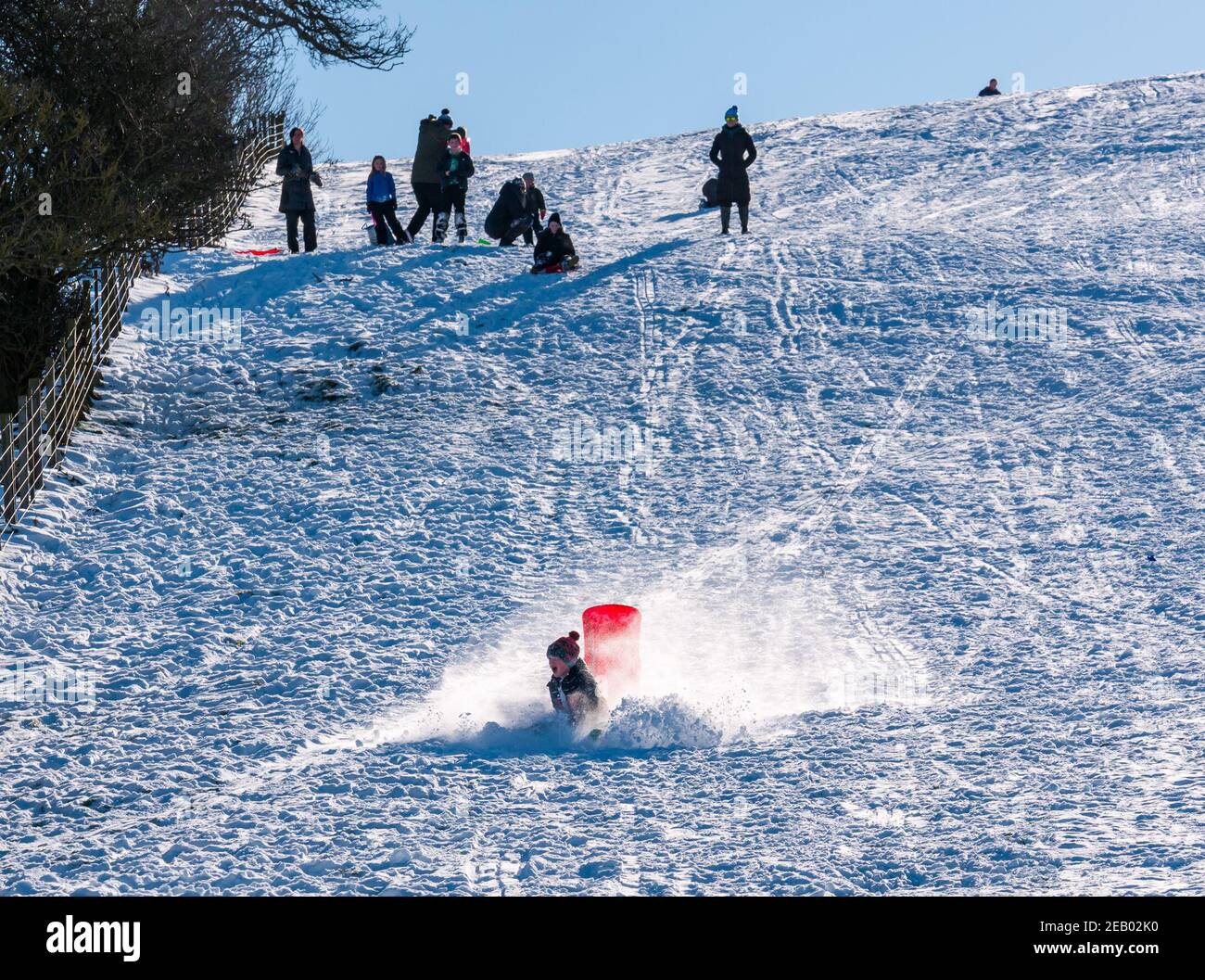 East Lothian, Scotland, United Kingdom, 11th February 2021. UK Weather ...