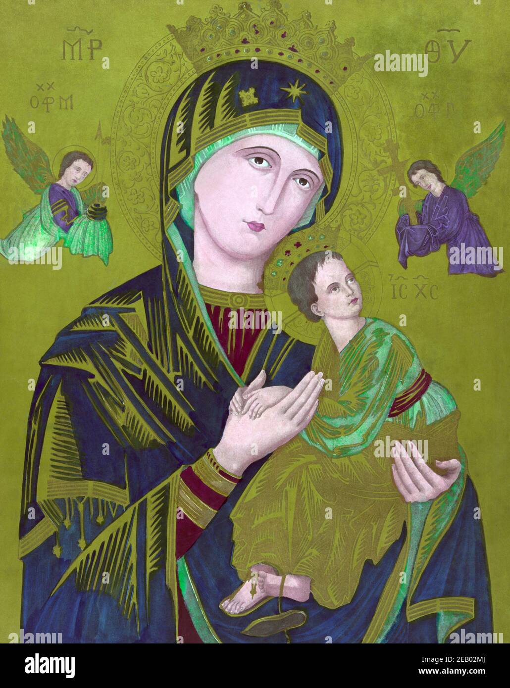 Maria de perpetuo succursu hi-res stock photography and images - Alamy