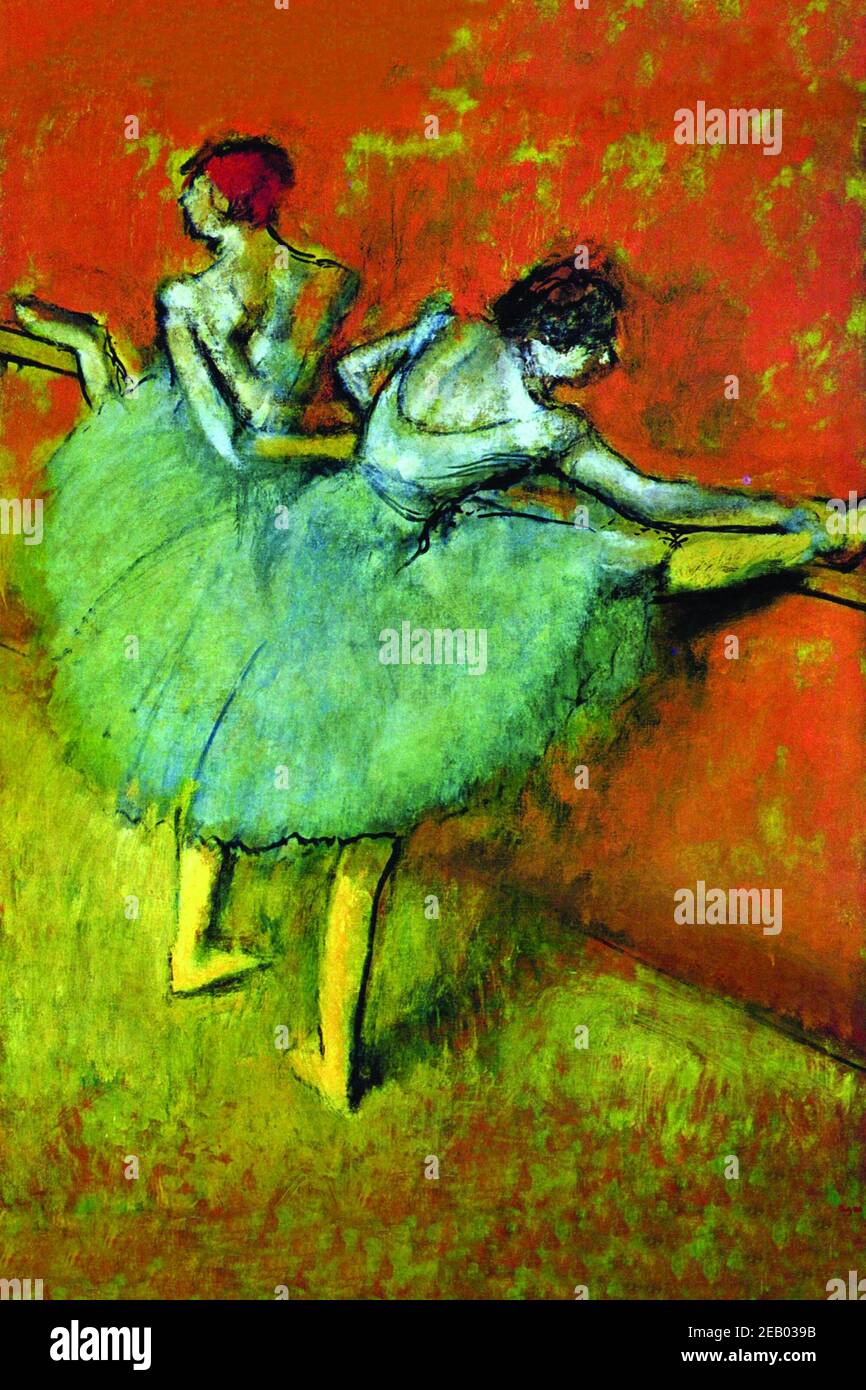 Ballet Dancers 1870 Stock Photo - Alamy