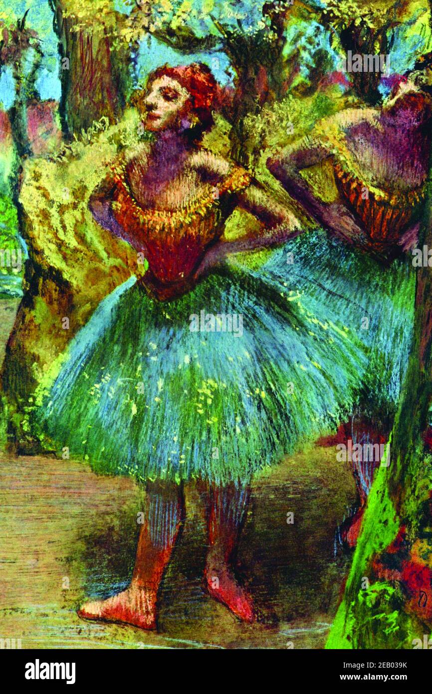 Ballet Dancers 1870 Stock Photo - Alamy