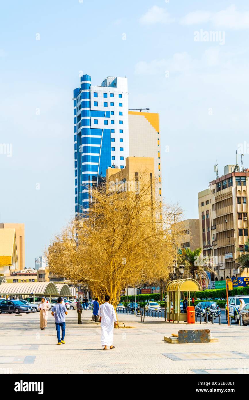 Street view in kuwait city hi-res stock photography and images - Alamy