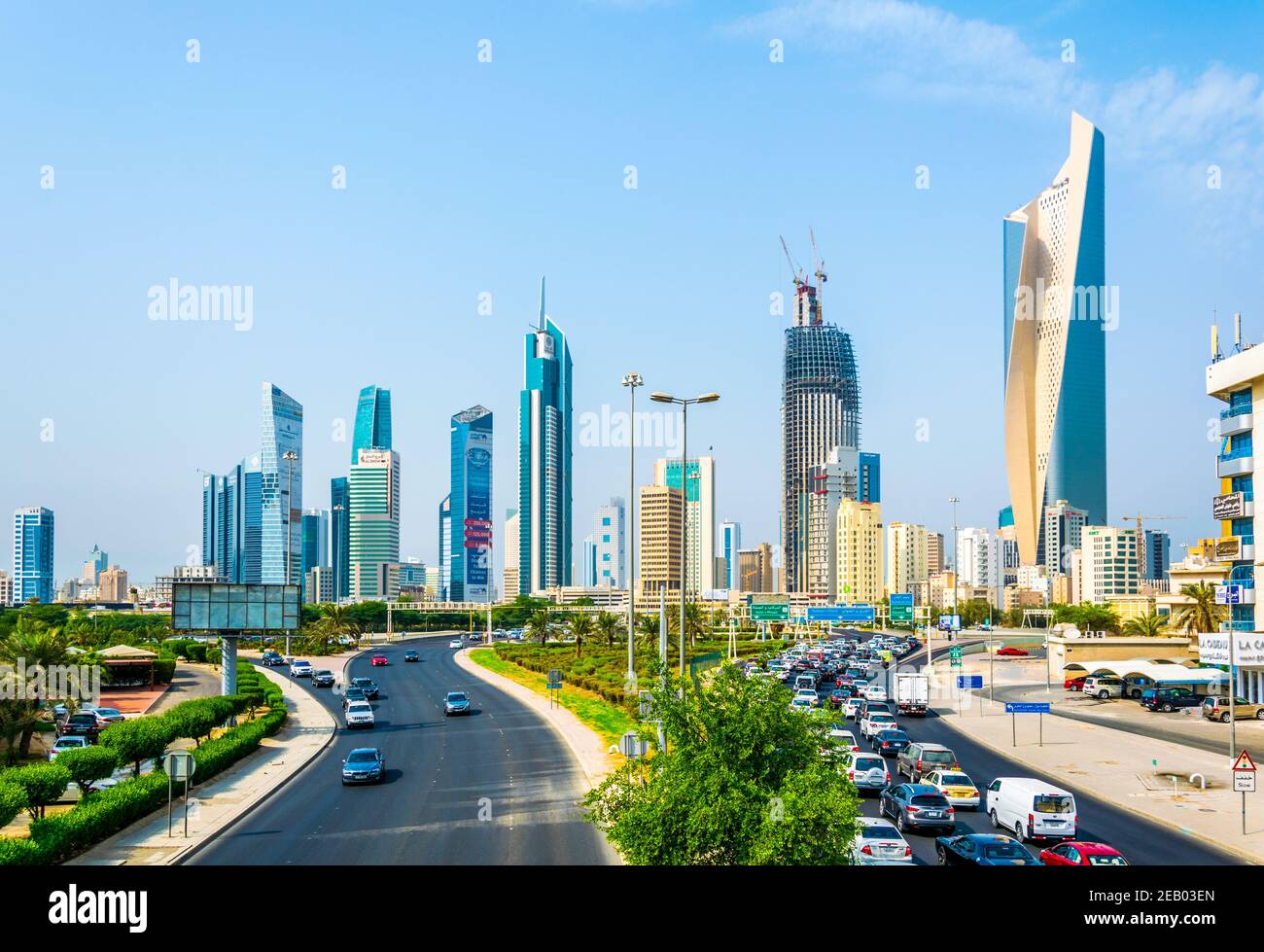 Kuwait city highway hi-res stock photography and images - Alamy