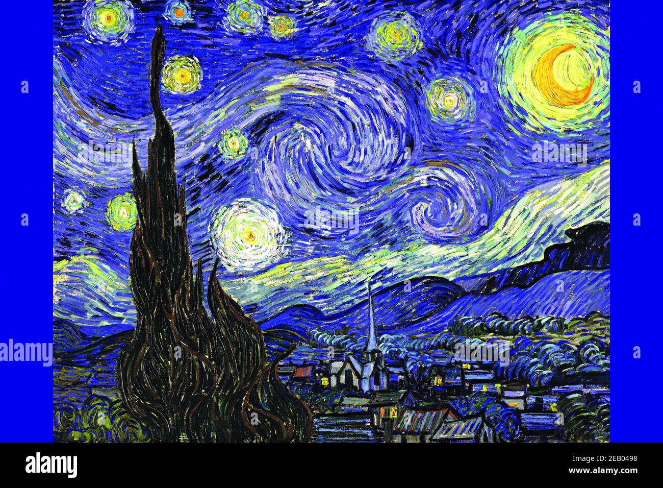 Van gogh fields night hi-res stock photography and images - Alamy