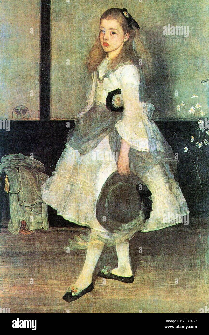 Portrait of Miss Alexander 1865 Stock Photo - Alamy