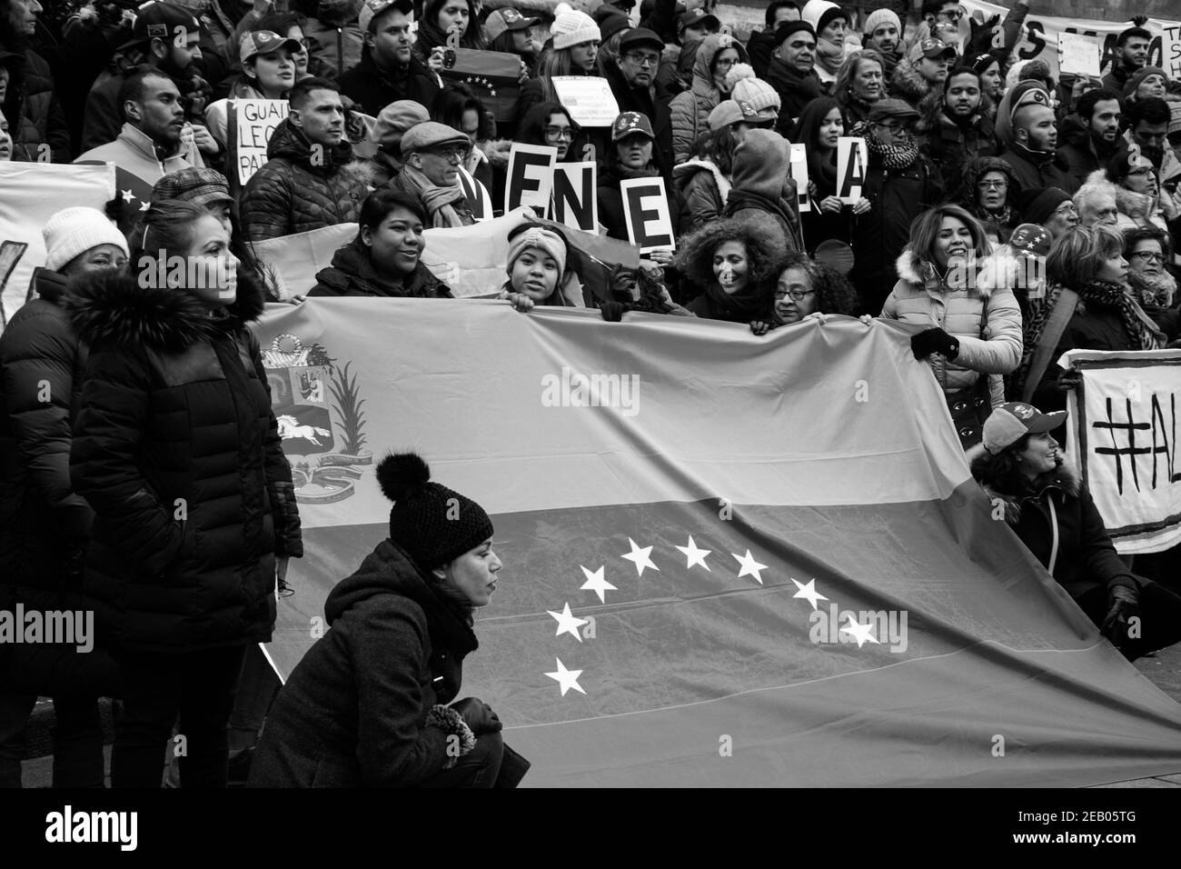 Nicolàs maduro president venezuela Black and White Stock Photos ...
