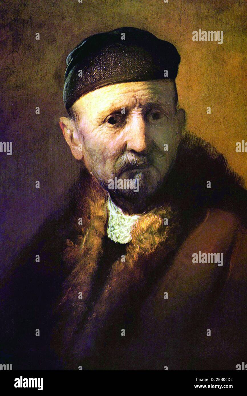 Old man with a cap hi-res stock photography and images - Alamy