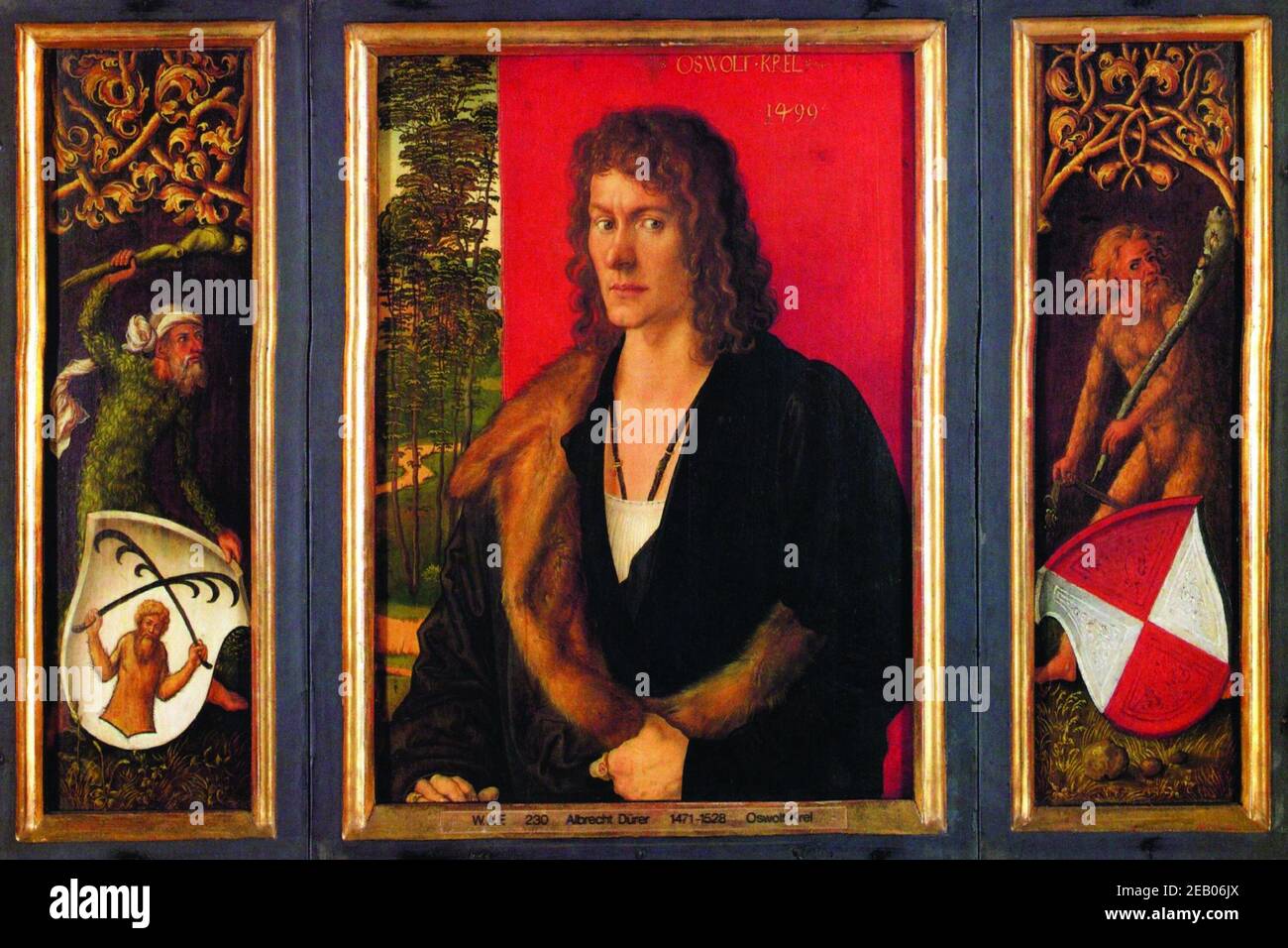 Portrait of Oswald Krell 1500 Stock Photo - Alamy