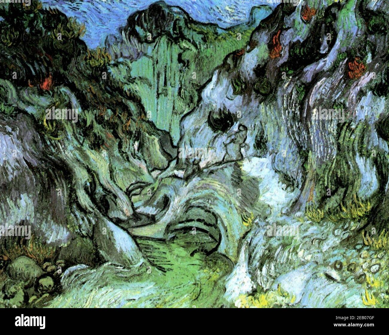 Van gogh les peiroulets ravine hi-res stock photography and images - Alamy