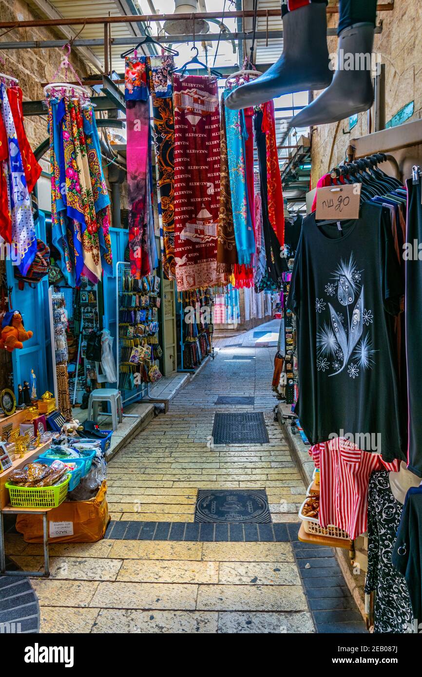 Nazareth market israel market hi-res stock photography and images - Alamy