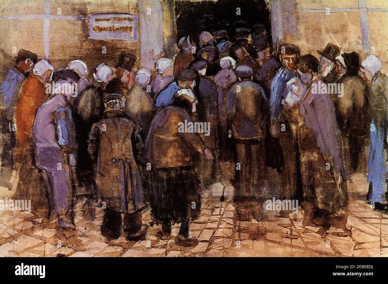 The poor and money van gogh hi-res stock photography and images - Alamy